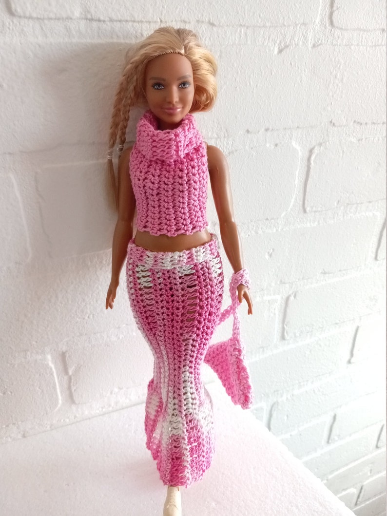 Barbie Yarn Laine Coton Cotton Barbie Pattern - Etsy