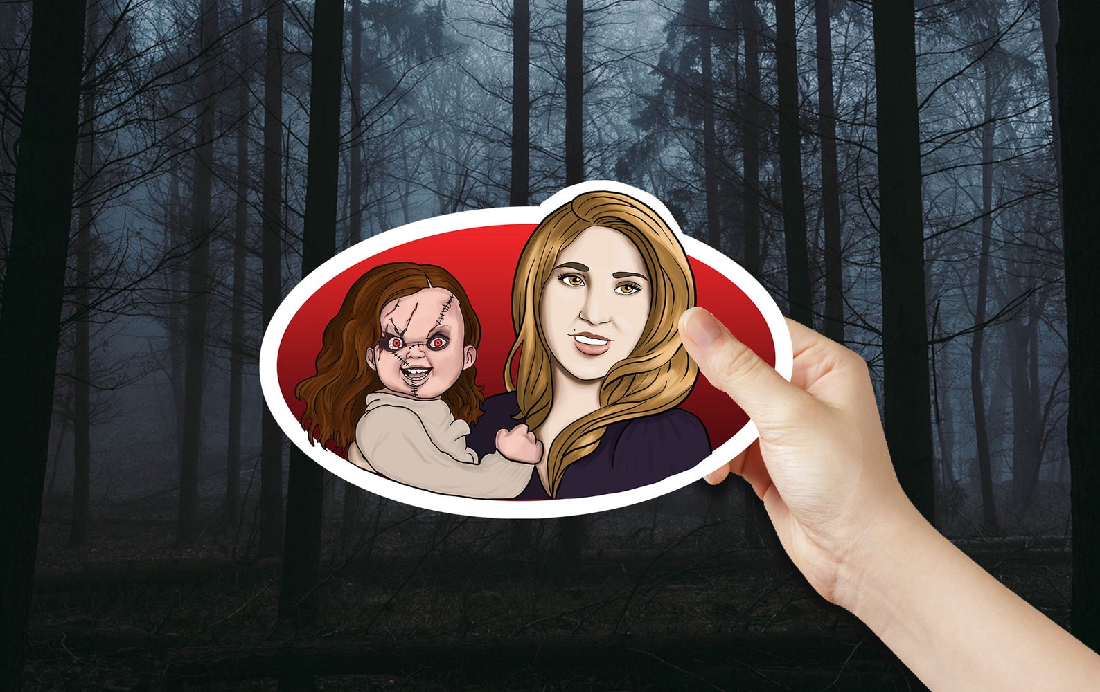 Twilight Chuckesmee Renesmee and Rosalie Sticker - Etsy
