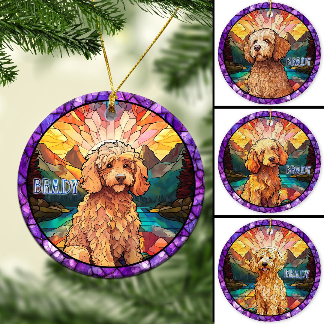 Goldendoodle Gifts, Christmas Decorations, Goldendoodle Ornament, Dog ...