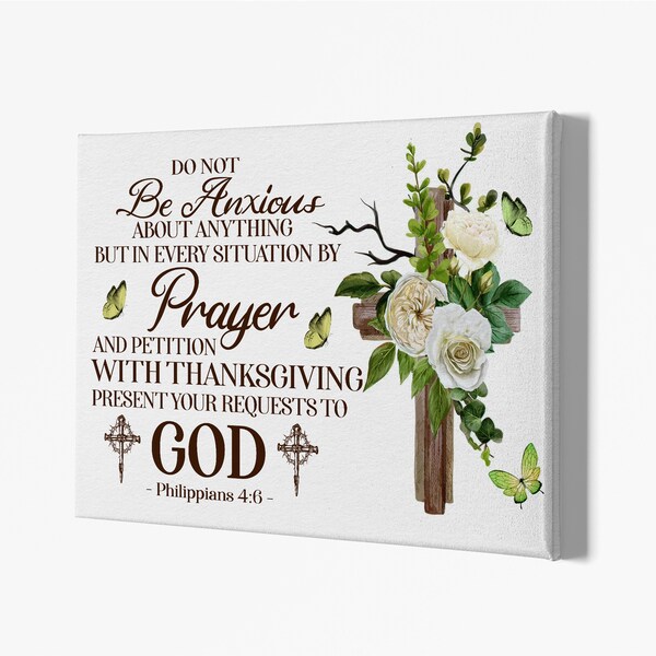Bible Verses on Canvas - Etsy