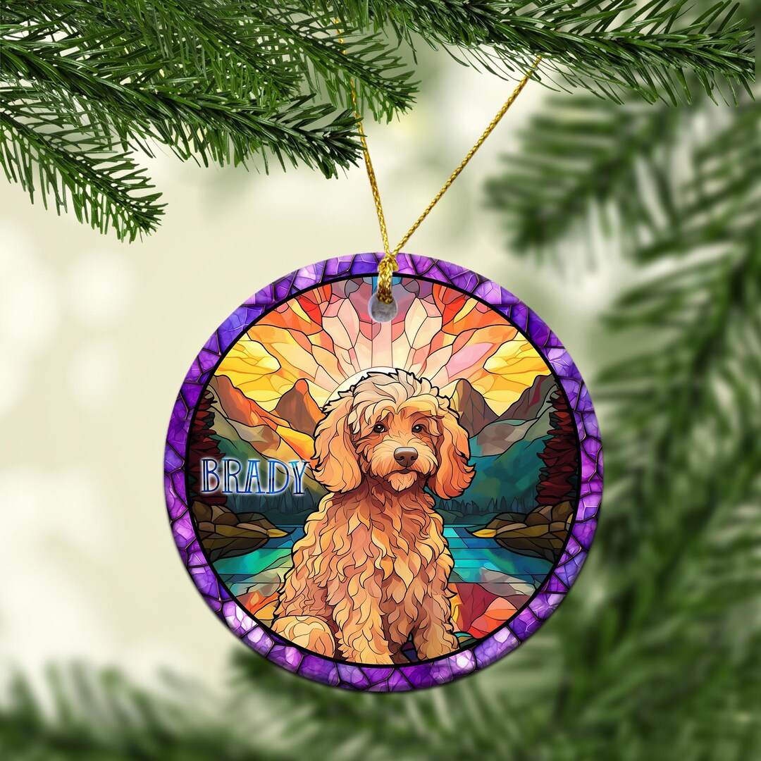 Goldendoodle Gifts, Christmas Decorations, Goldendoodle Ornament, Dog ...