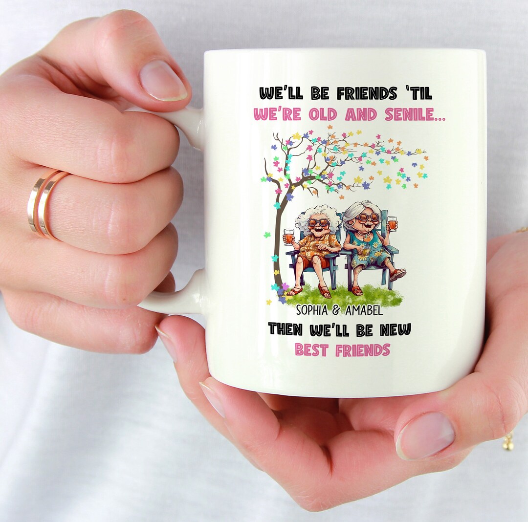 We'll Be Friends Mug, Custom Mug, Coffee Mugs, Friends Gifts, Best ...