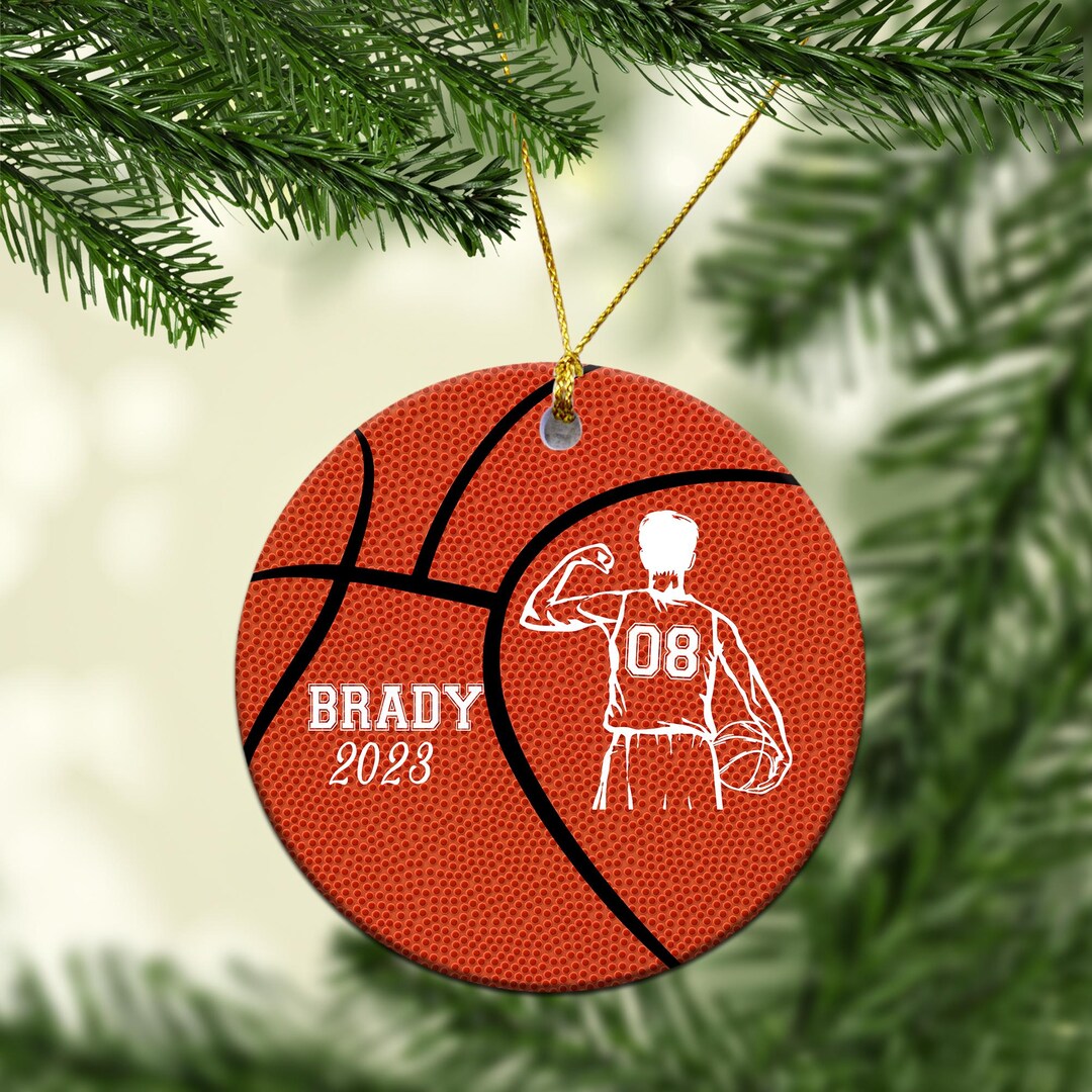 Basketball Ornaments for Christmas Tree, Christmas Ornaments ...