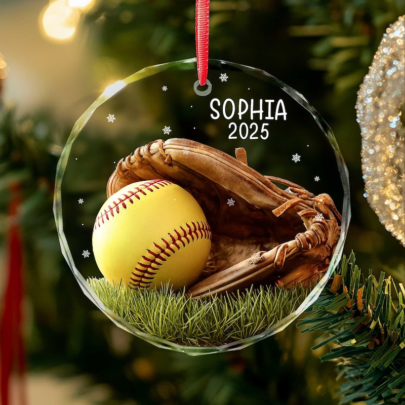 Softball Christmas - Etsy