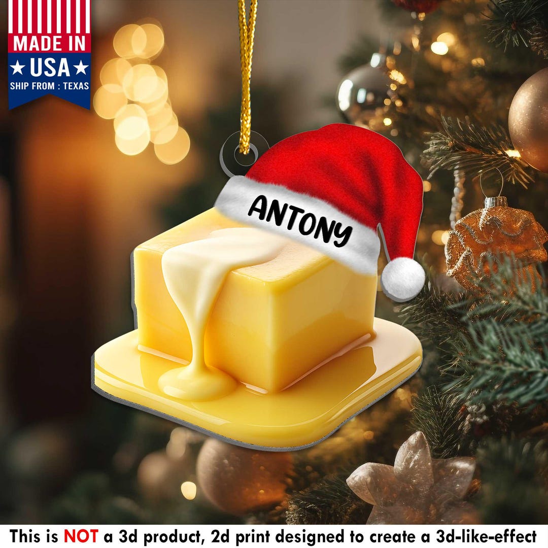 Christmas Butter Ornament 2025, Butter Gifts for Her, Food Gifts for ...