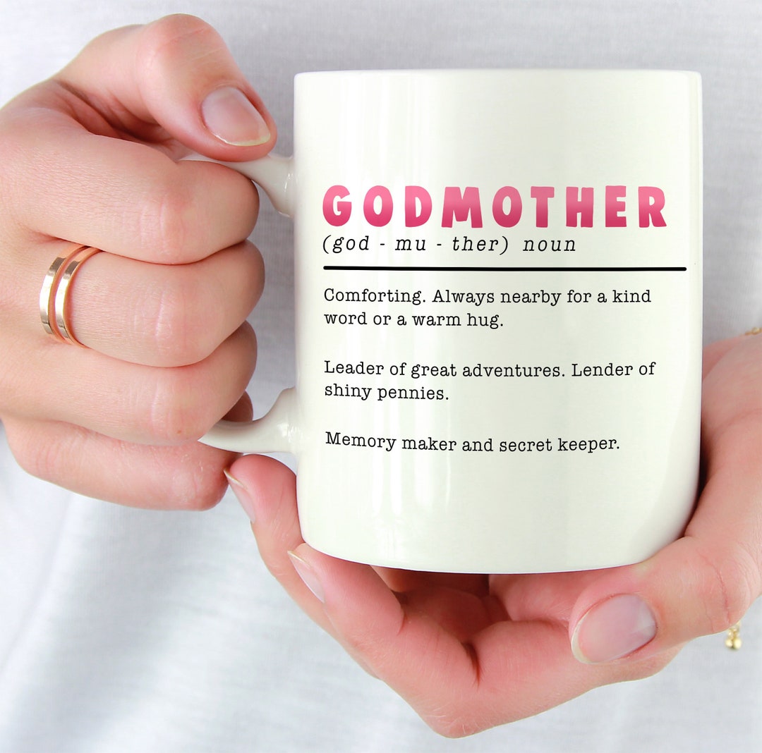 Godmother Mug, Definition Mug, Gifts for Women, Ceramic Mug, Coffee Mug ...