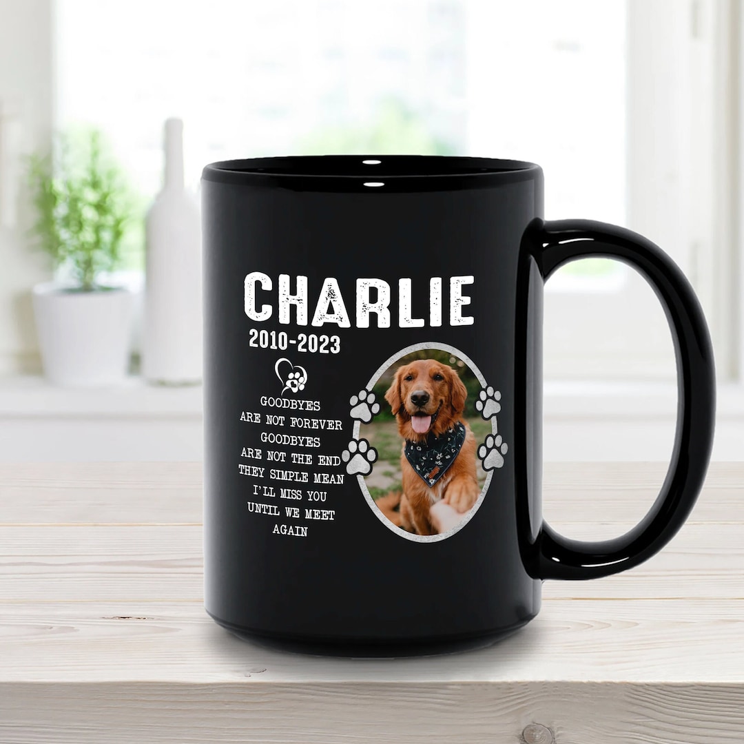 Custom Mug, Dog Mug, Dog Memorial Gifts for Loss of Dog, Coffee Mug ...