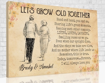 Grow Old Together - Etsy