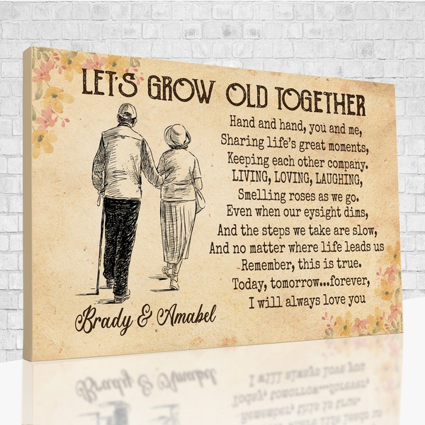 Grow Old Together - Etsy