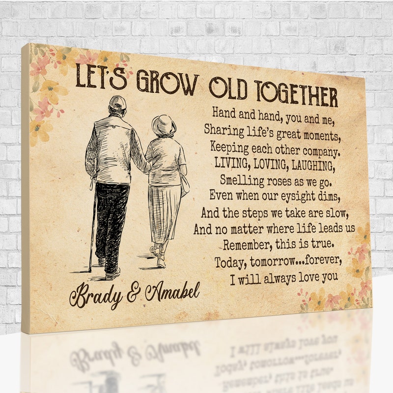 Grow Old Together - Etsy