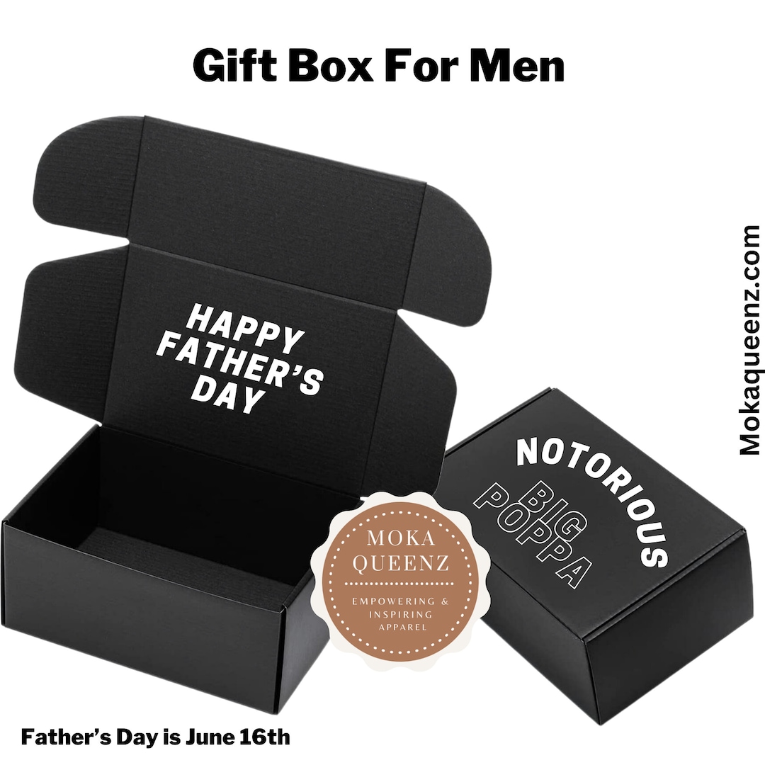 Thoughtful Fathers Day Gift Box Handcrafted With Love, Notorious Big Poppa Hip Hop Lover Gift ...