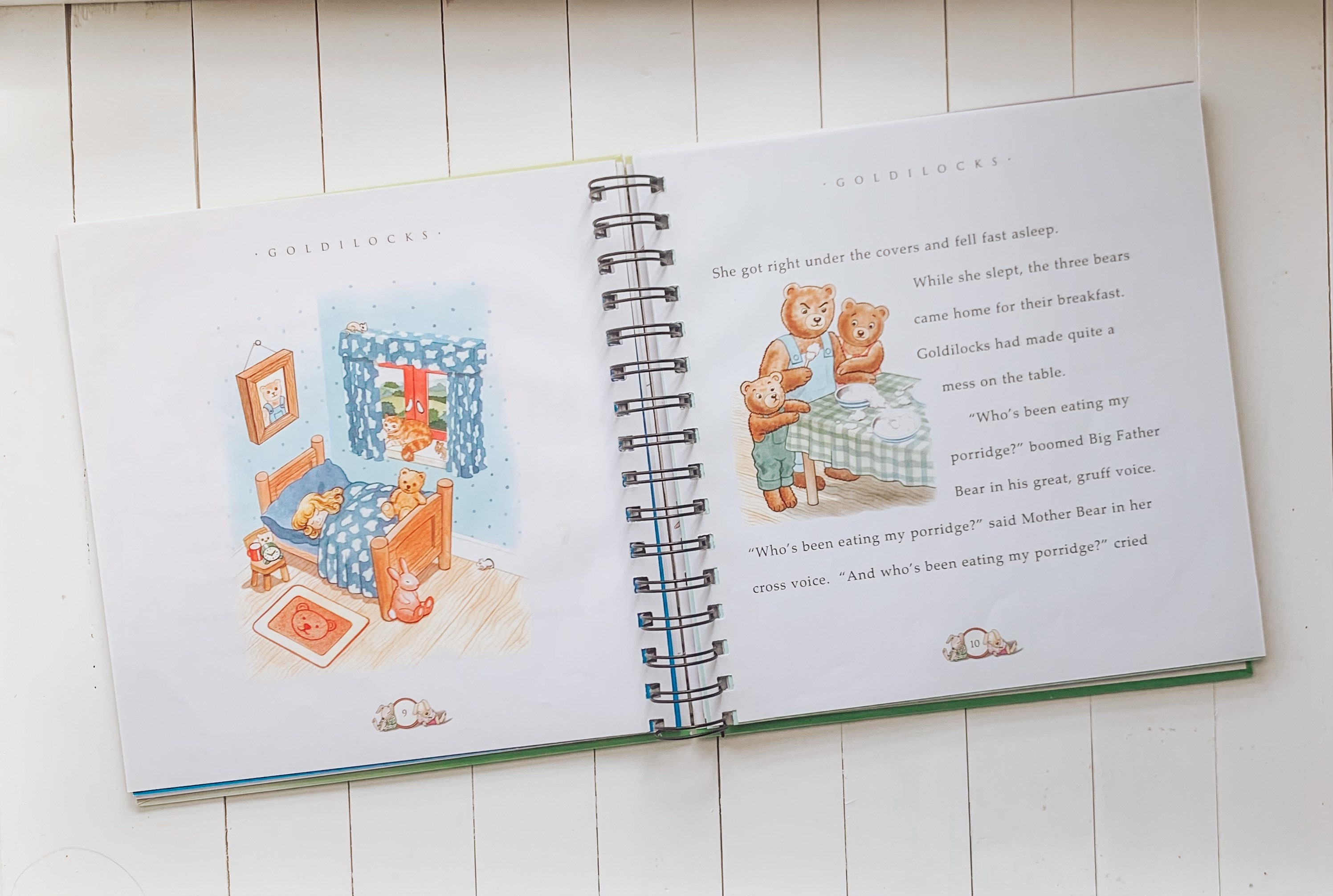 Goldilocks Storybook Repurposed Children's Book Write - Etsy