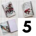 Mulan Mini Notepad Recycled Book Page Spiral Notebook - Etsy Canada