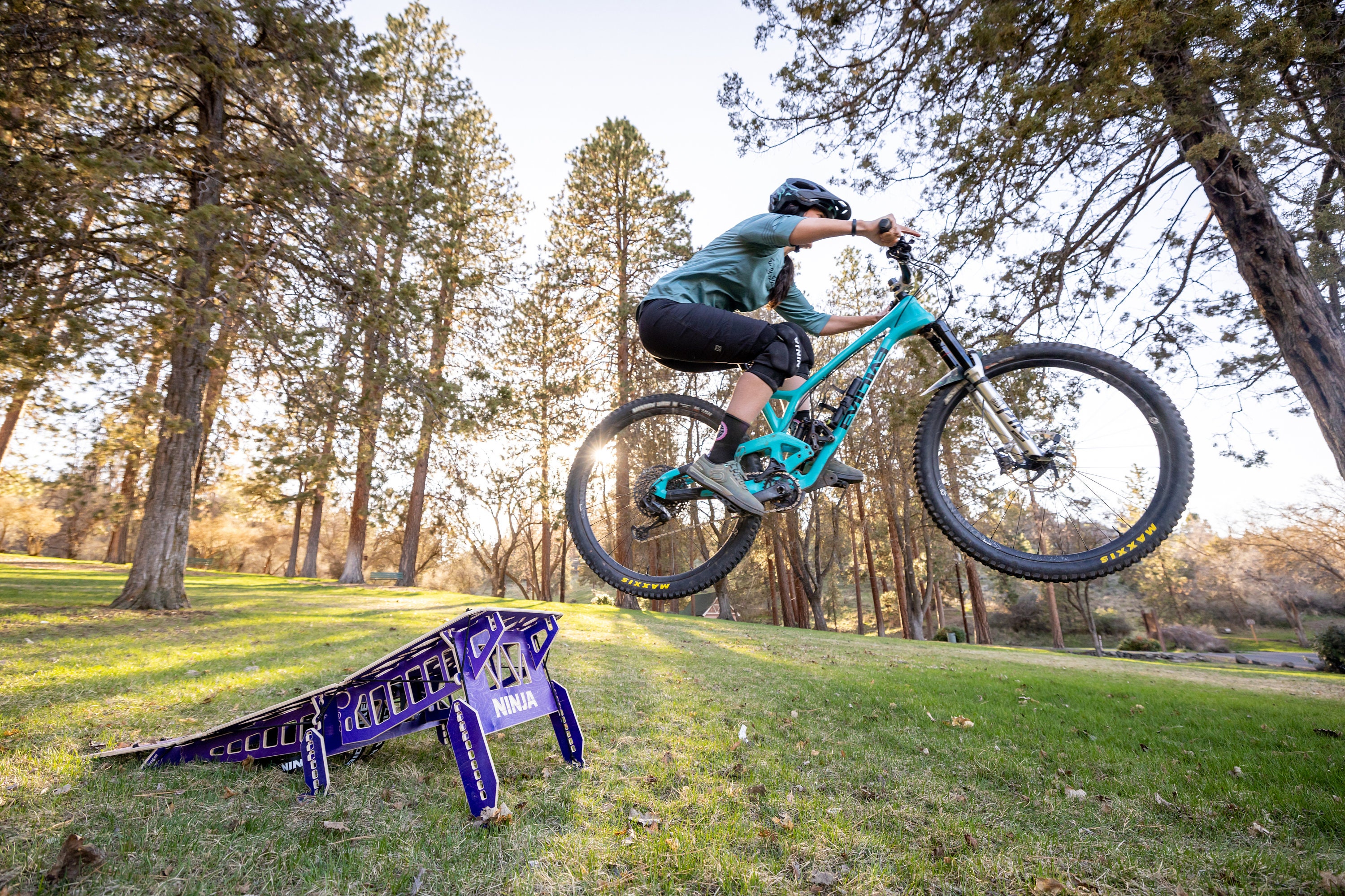 NINJA MTB Approach & Boost Mountain Bike High Quality Portable Jump ...