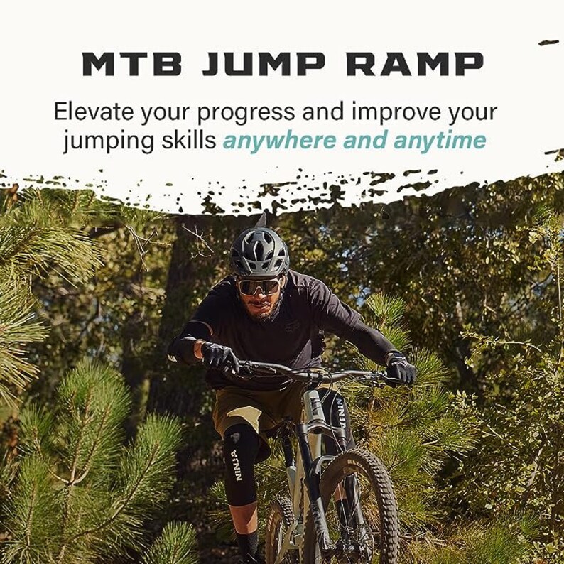 Ninja MTB Approach Boost Bundle for More Aggressive Ramp Geometry, Jump ...