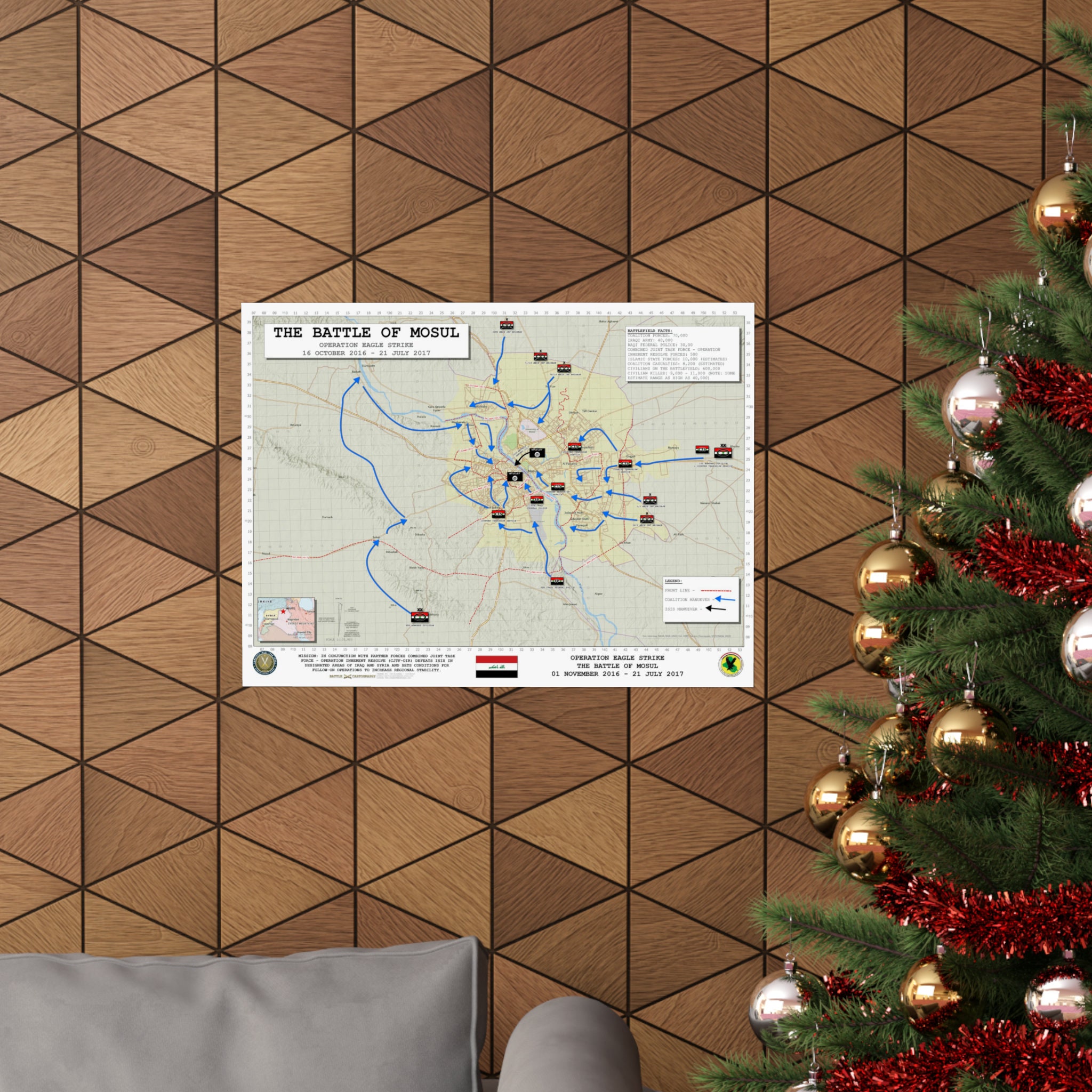 The Battle of Mosul (2016-2017) - Matte Horizontal Posters - Etsy