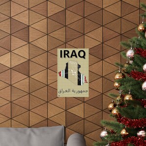 Operation Iraqi Freedom Map Matte Poster - Etsy