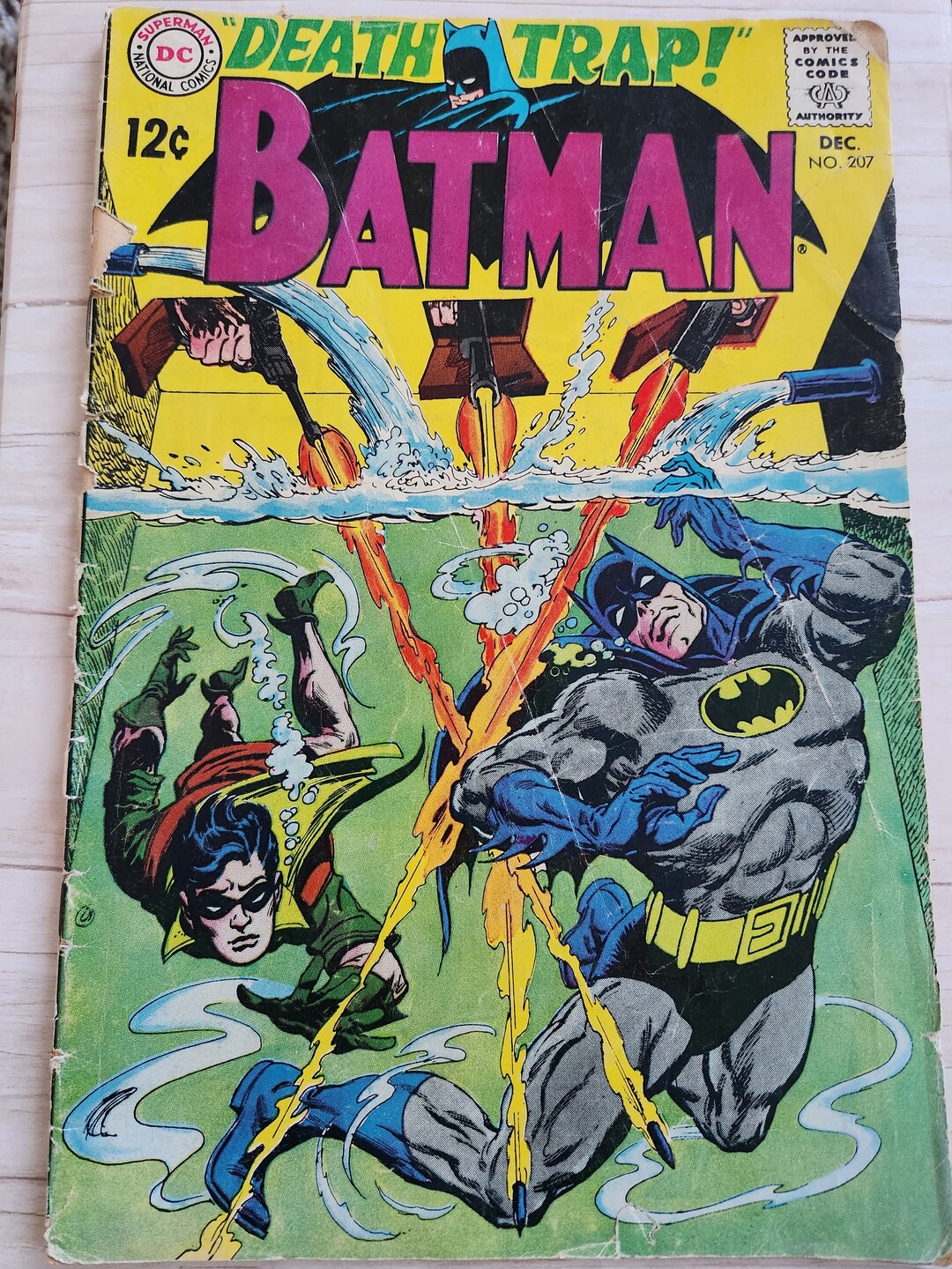 1968 death Trap Batman - Etsy