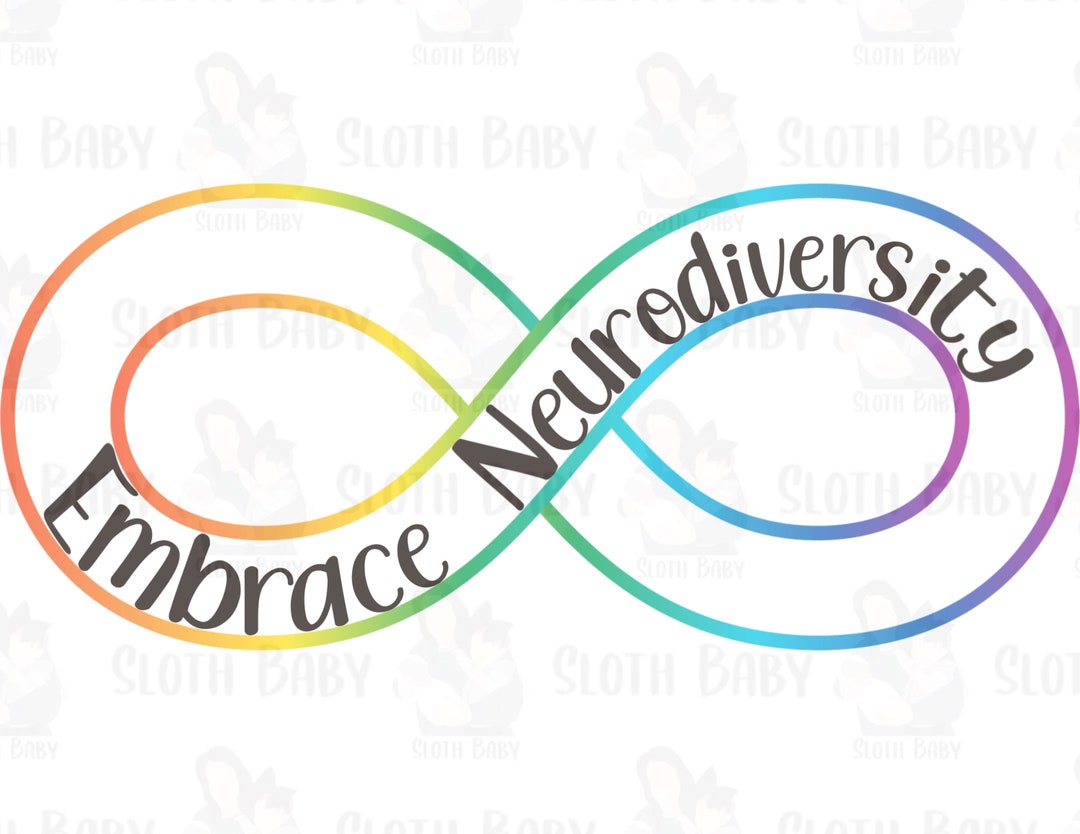 Embrace Neurodiversity Sublimation Design PNG - Etsy
