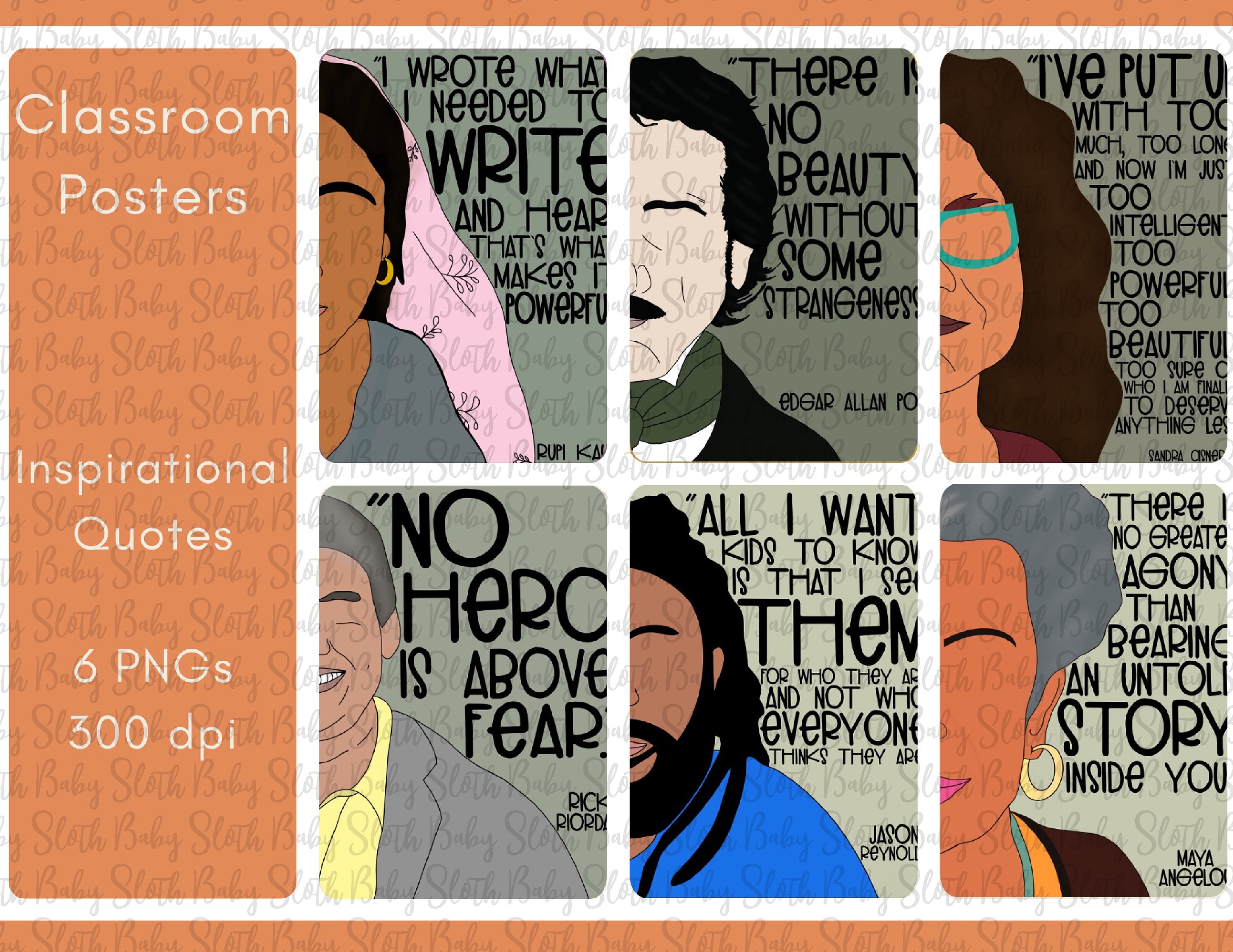 Inspirational Quotes Sage Green High School Middle School Classroom ...