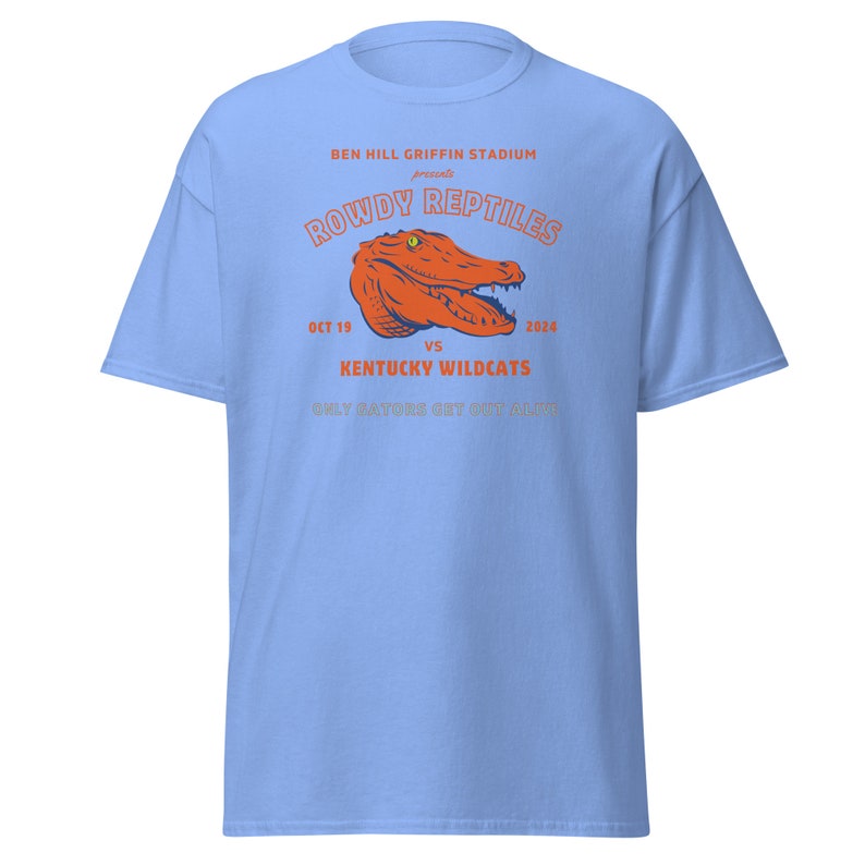 University of FL Florida Gators Football Tee Shirt, Oct 19th Kentucky ...