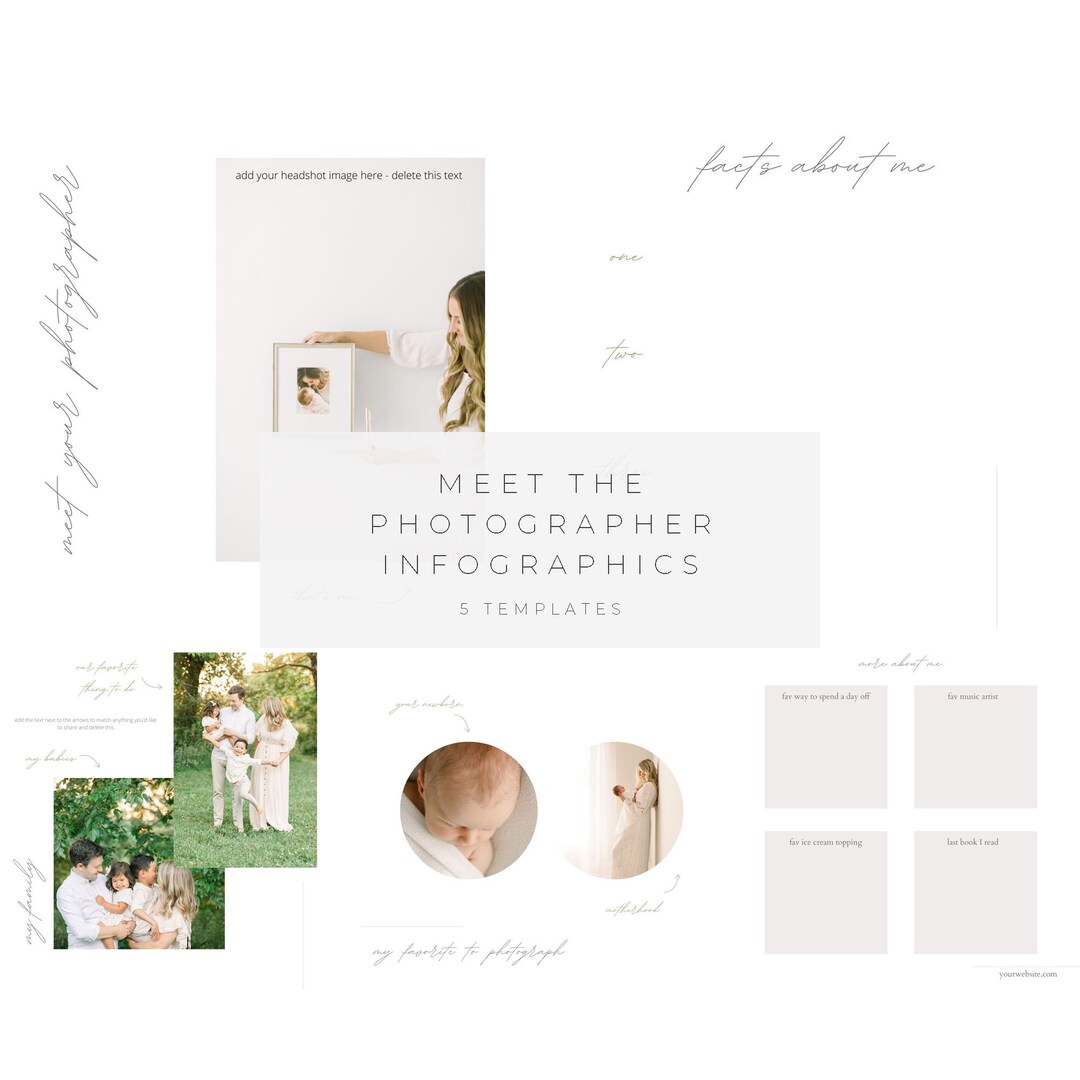 Meet the Photographer 5 Instagram Infographics to Introduce Yourself to ...