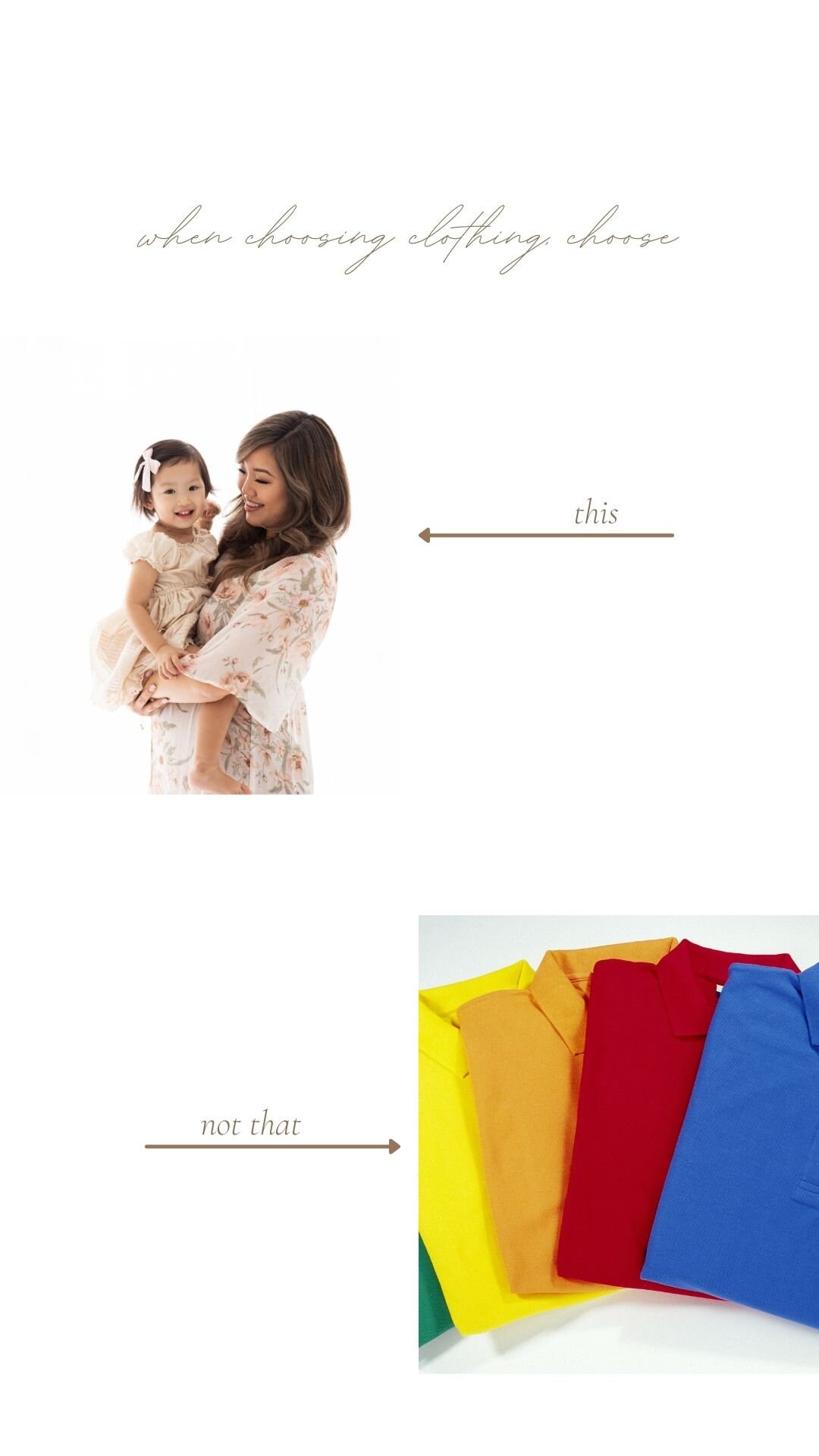 Style Guide Template PDF to Share Client Clothing & Studio Wardrobe - Etsy