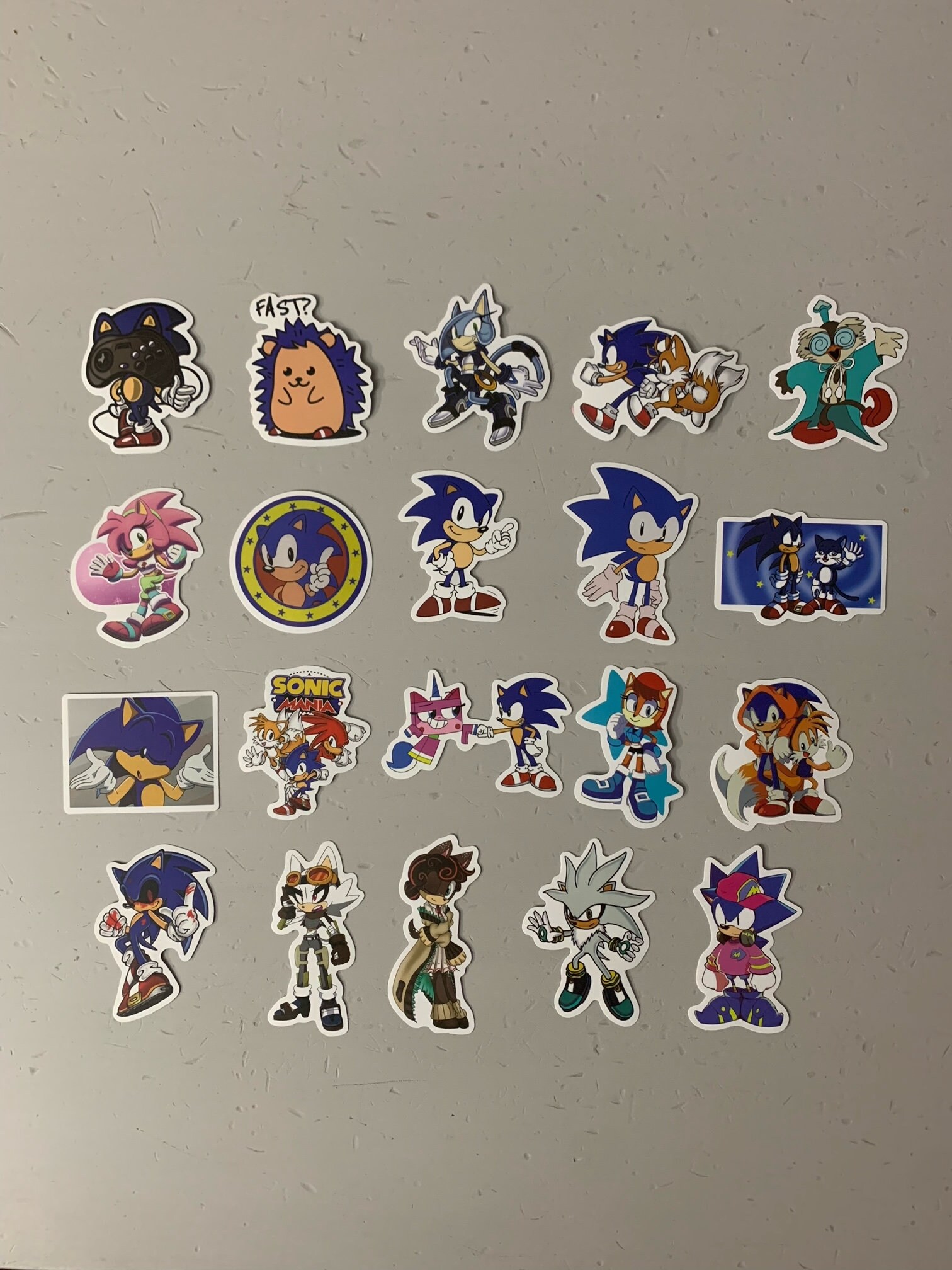 10 Random Sonic the Hedgehog Stickers - Etsy