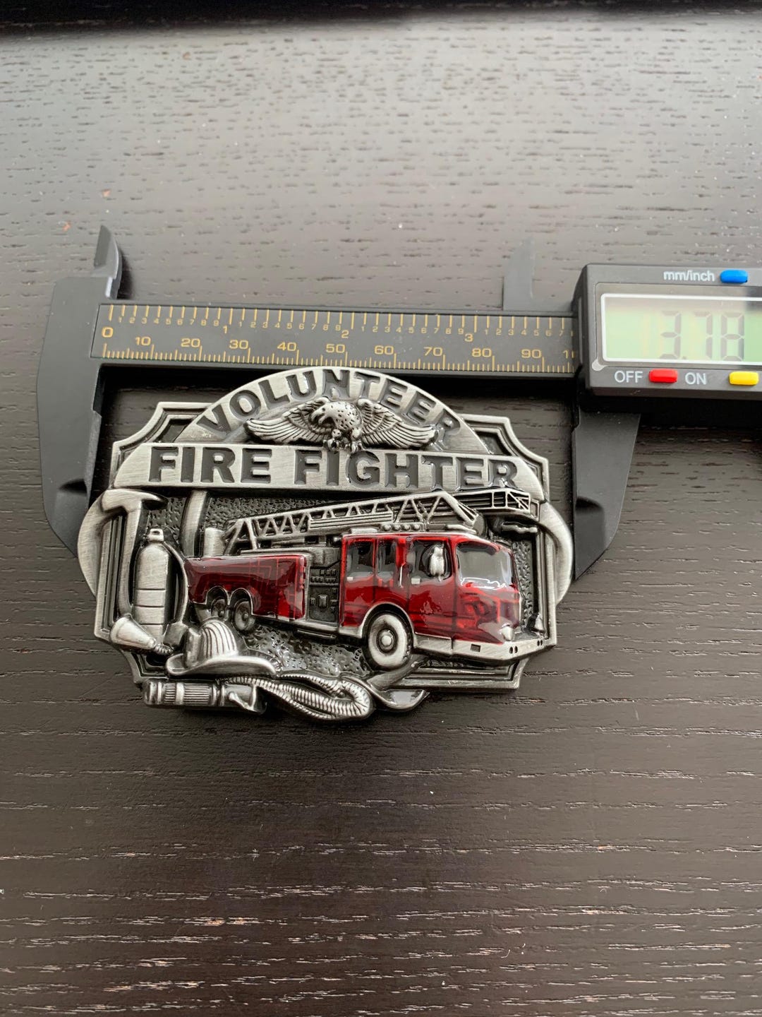 Fire Fighter Belt Buckle - Etsy