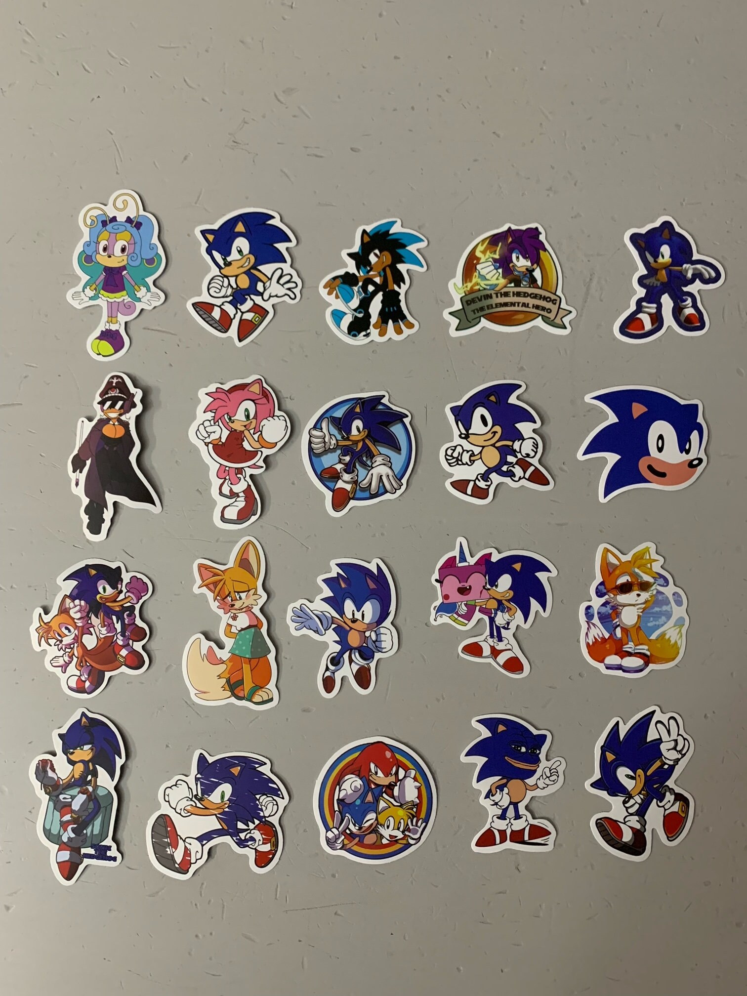 10 Random Sonic the Hedgehog Stickers - Etsy