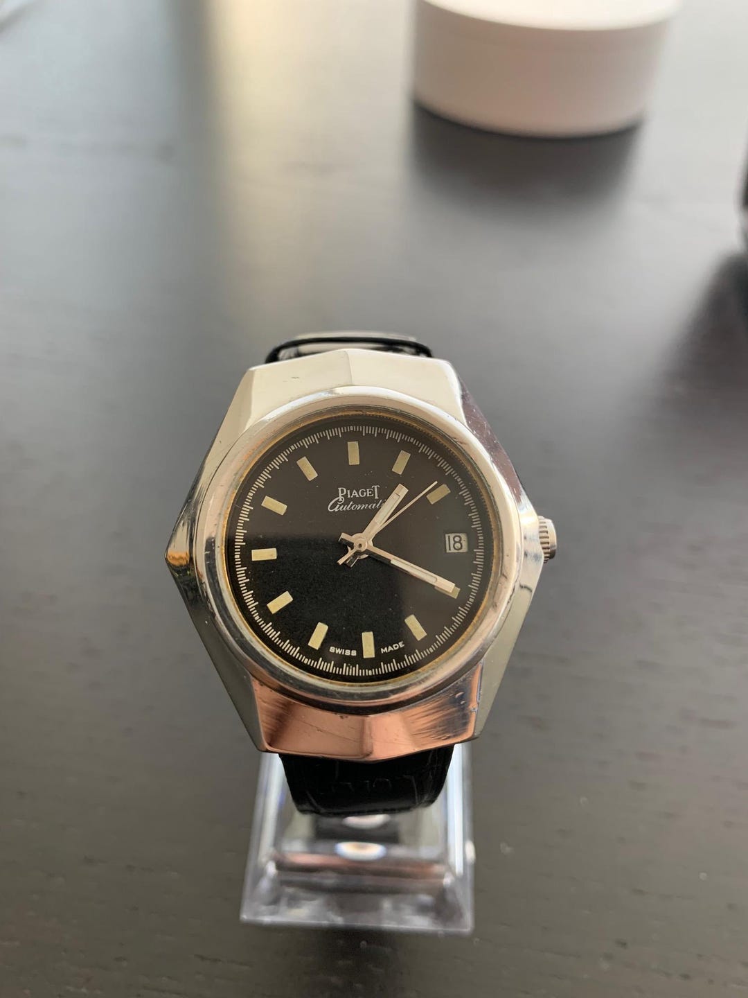 Vintage Piaget Mechanical Wrist Watch Hexagon Case 1980s Refurbished - Etsy