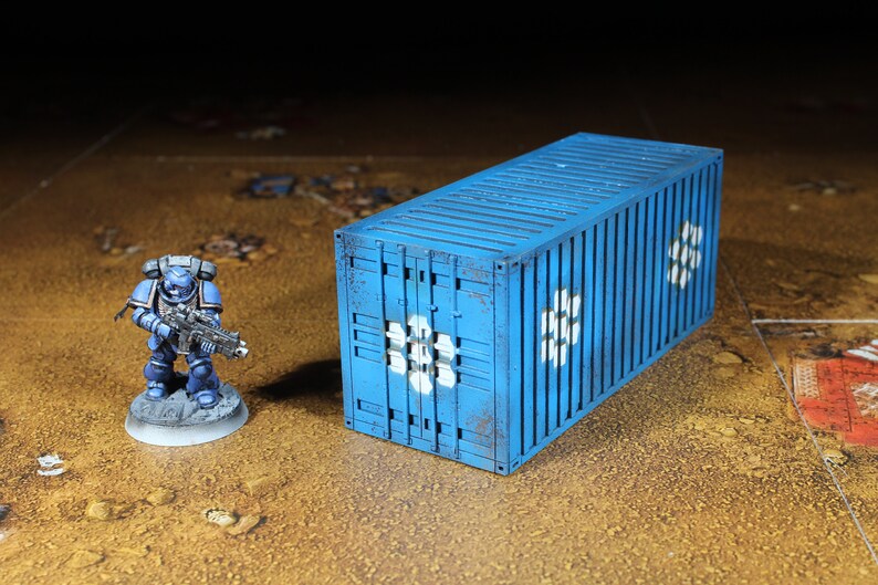 4x Tabletop Cargo Shipping Container MDF Medium Sized - Etsy