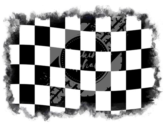 Distressed Checkered Flag Digital Download Jpeg Png | Etsy