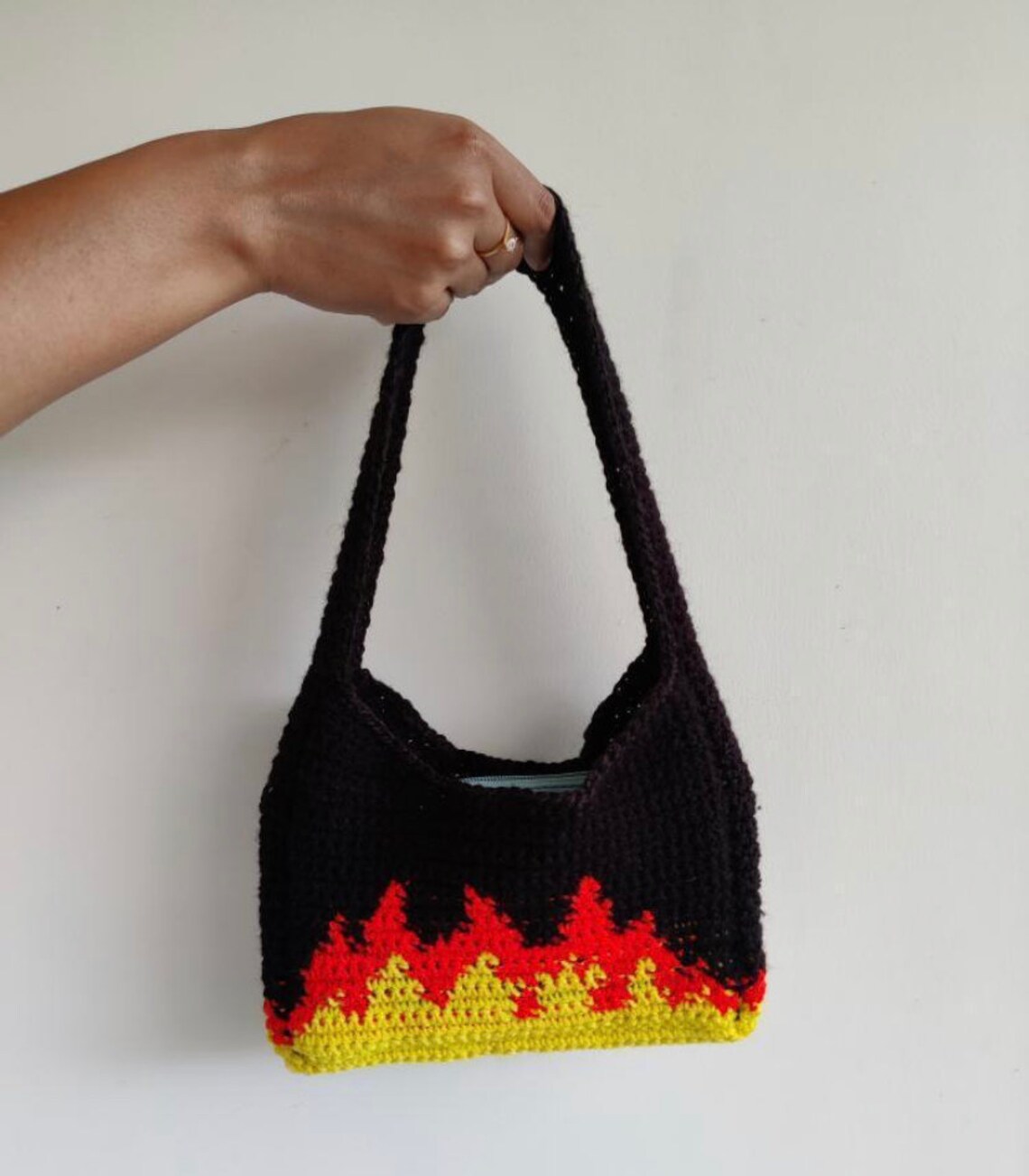 Crochet Bag Pattern Crochet Purse Pattern Crochet Flames - Etsy