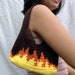 Crochet Bag Pattern - Crochet Purse Pattern - Crochet Flames Bag ...