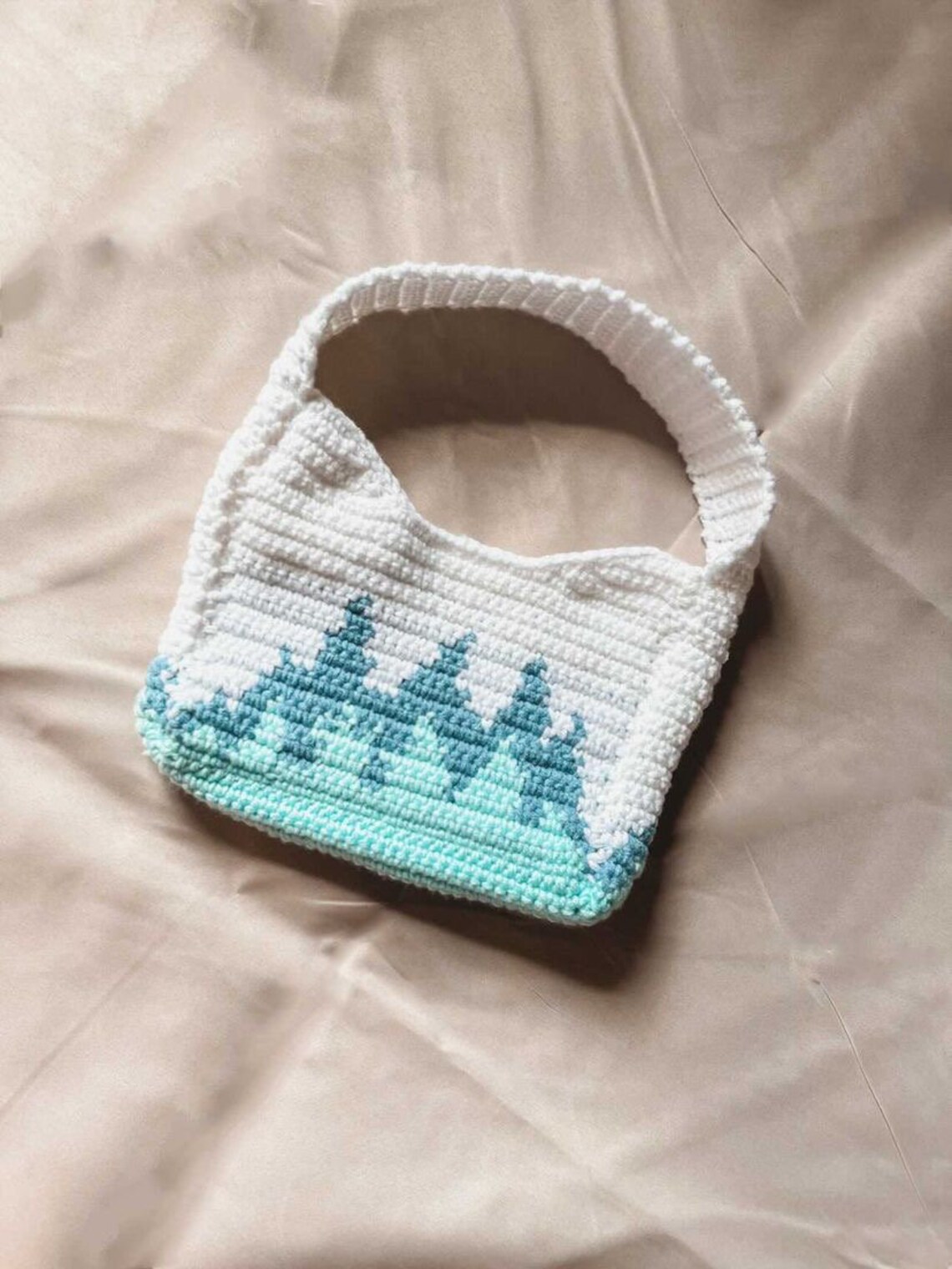 Crochet Bag Pattern - Crochet Purse Pattern - Crochet Flames Bag ...