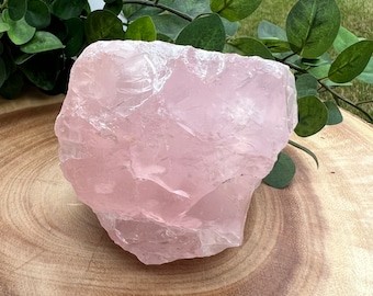 Huge Raw Rose Quartz - Etsy
