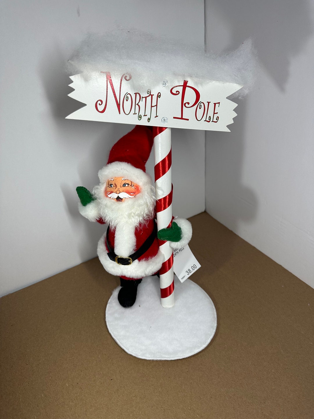 Annalee VINTAGE SANTA at North Pole DOLL 525403 - Etsy