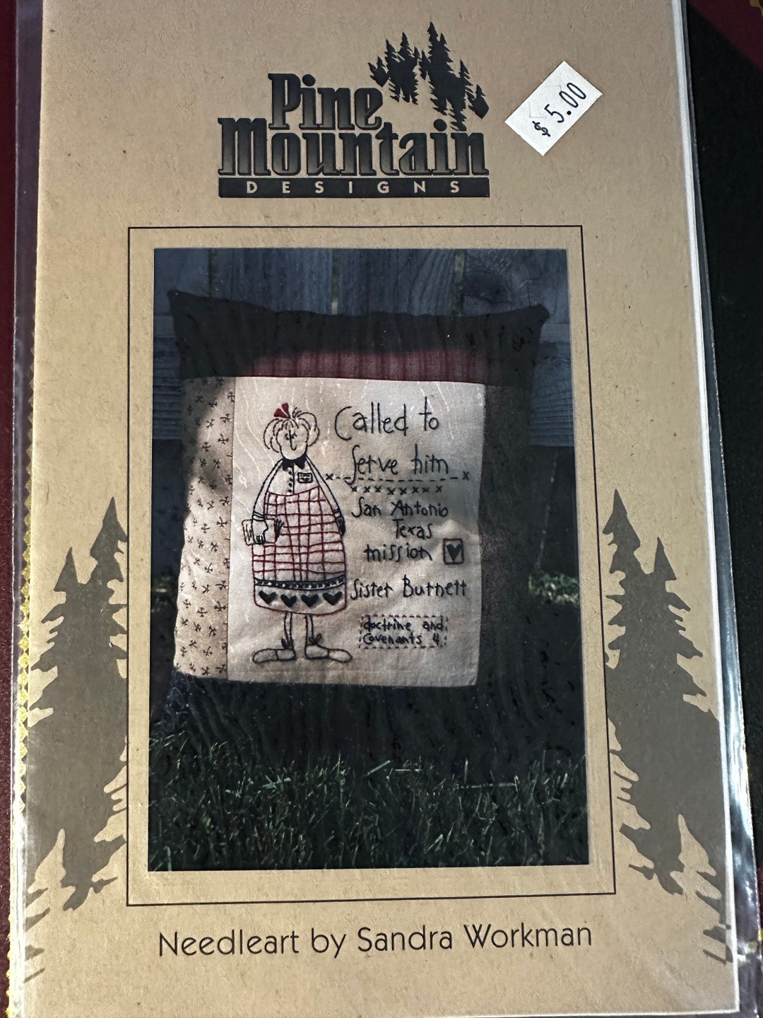 Pine Mountain Designs "a Woman Called to Serve" Cross Stitch Pattern by ...