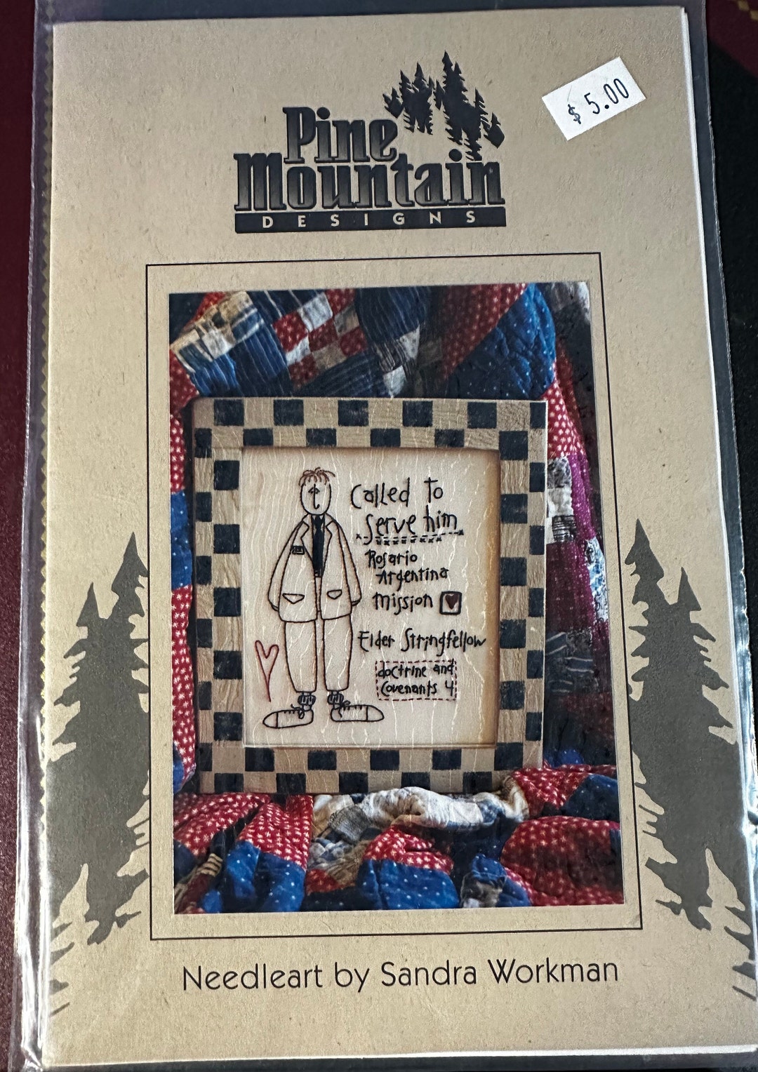Pine Mountain Designs "called to Serve Him" Cross Stitch Pattern by ...
