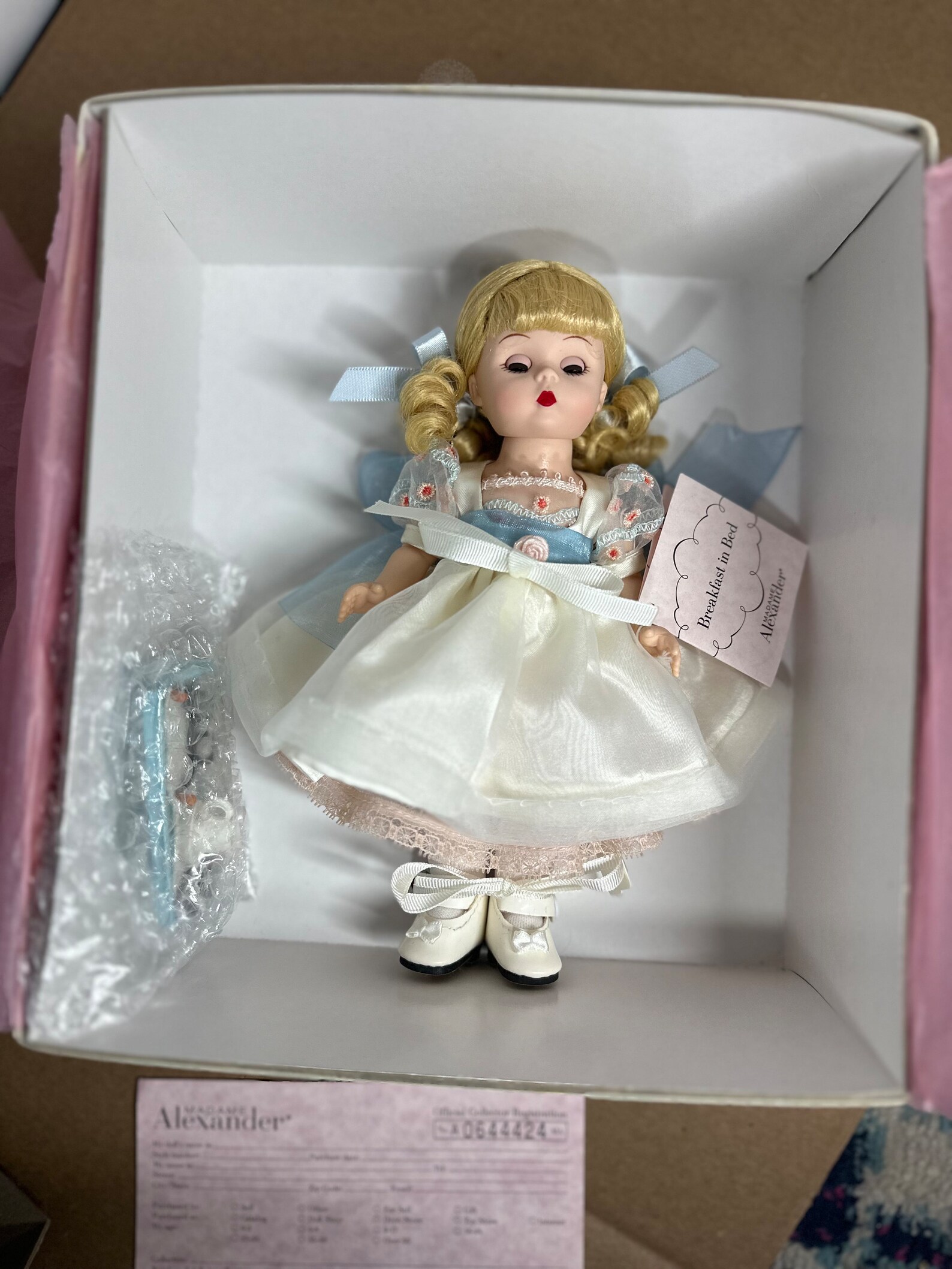 Vintage in Box Madame Alexander Breakfast in Bed Doll No. 34040 NEW - Etsy