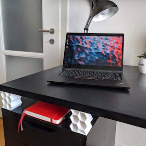 Honeycomb Desk Riser | Hexagonal Desk Riser | Desk Risers | Ikea Desk ...