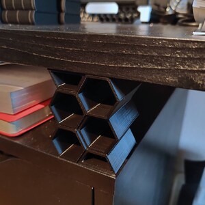 Honeycomb Desk Riser | Hexagonal Desk Riser | Desk Risers | Ikea Desk ...