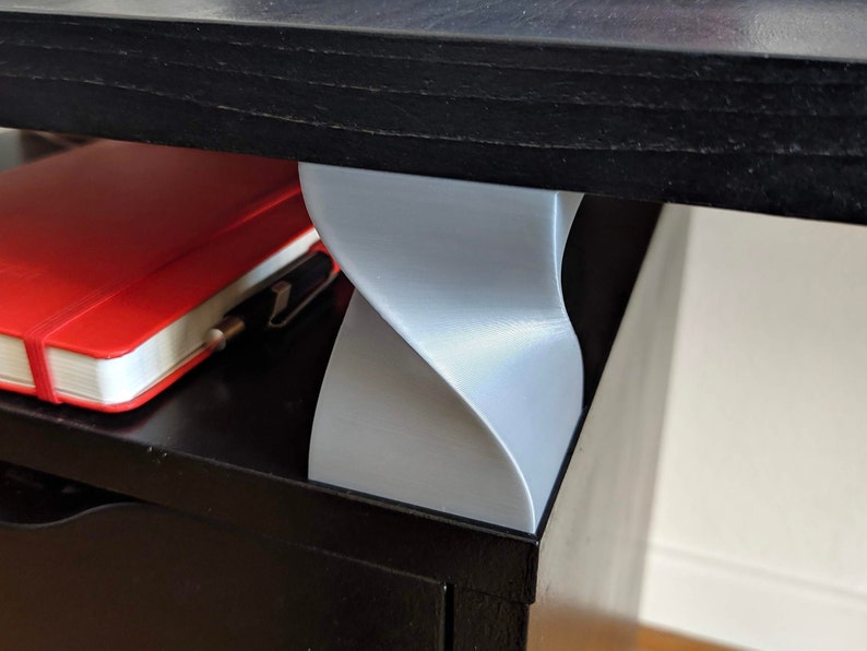 Twisted Desk Riser | Spiral Desk Riser | Desk Risers | Ikea Desk Riser ...