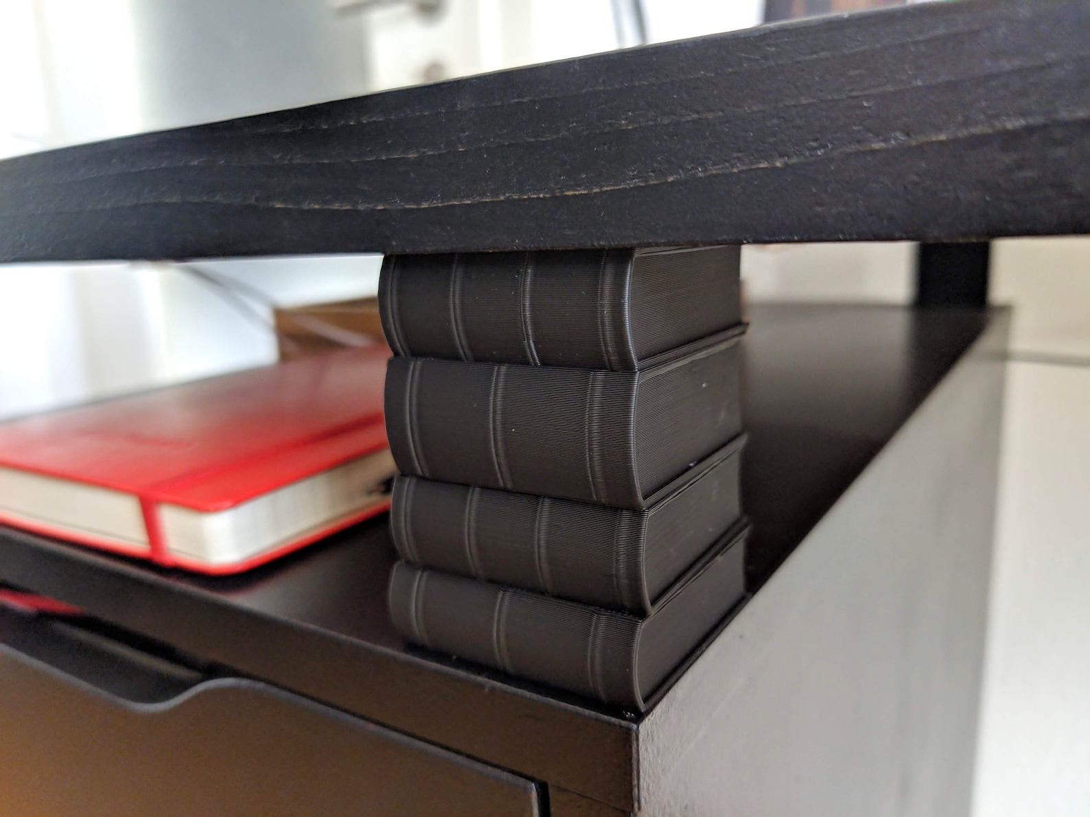 Books Desk Riser | Book Themed Desk Riser | Desk Risers | Ikea Desk ...
