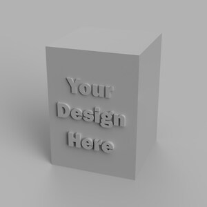 Custom 3D Printed Desk Riser | Personalized 3D Printed Desk Riser ...
