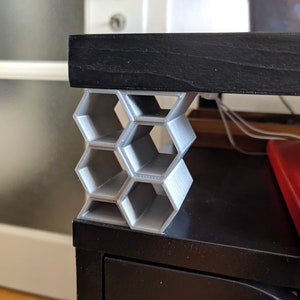 Honeycomb Desk Riser | Hexagonal Desk Riser | Desk Risers | Ikea Desk ...