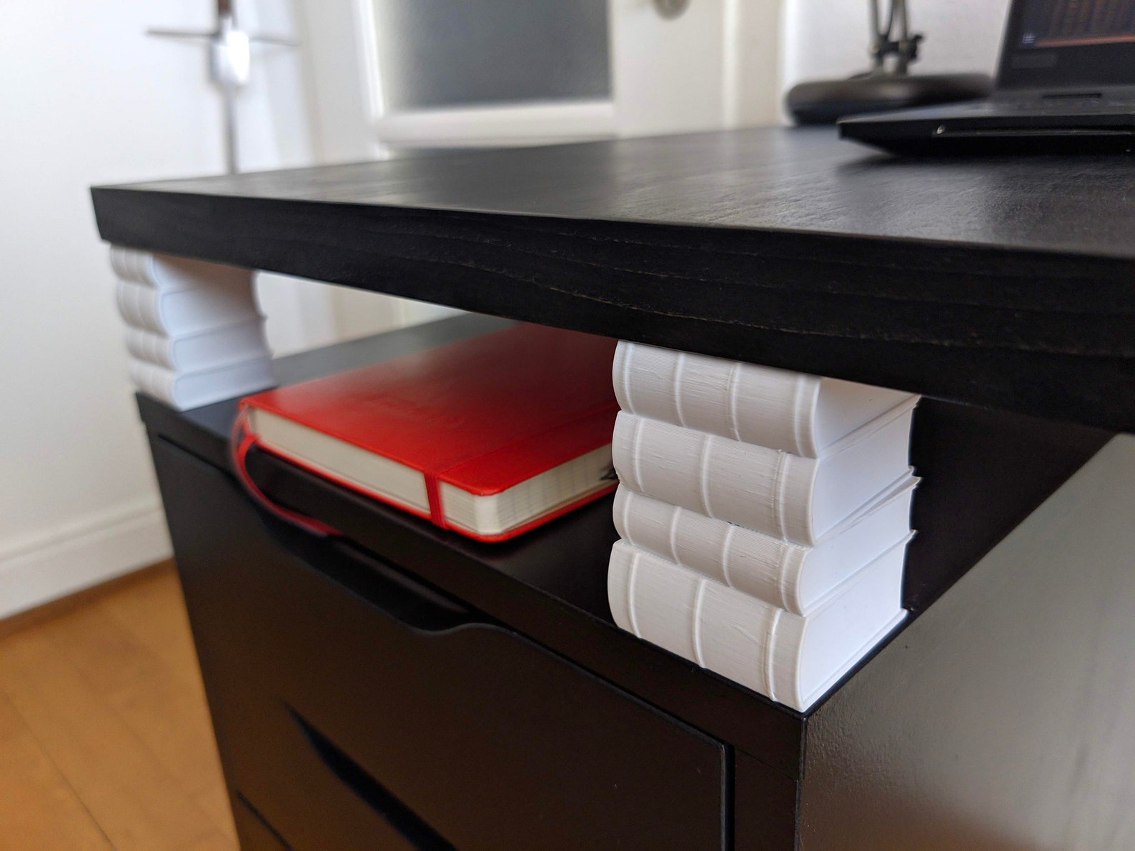 Books Desk Riser | Book Themed Desk Riser | Desk Risers | Ikea Desk ...