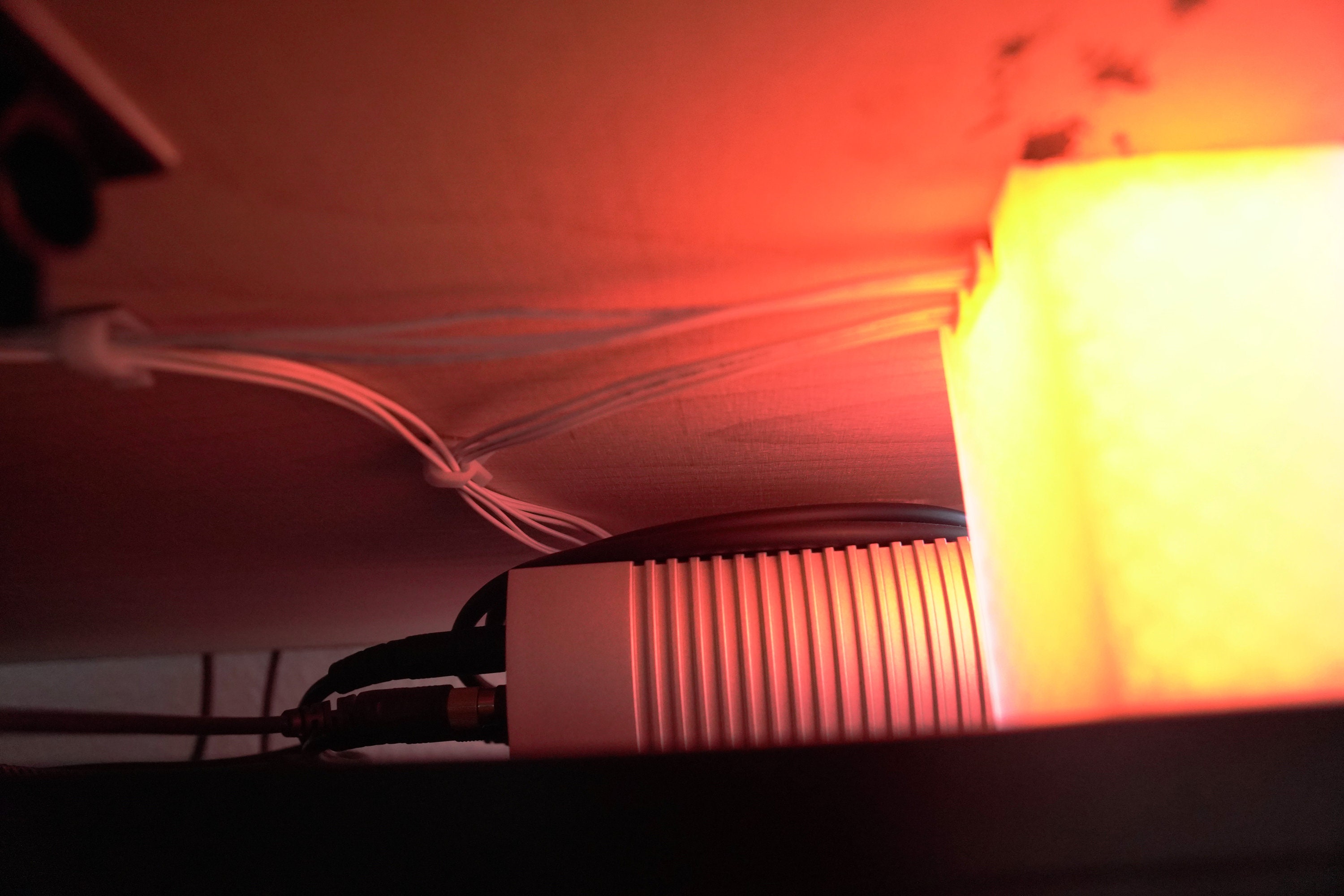 RGB Glowing Desk Riser | RGB Desk Riser | Desk Risers | Ikea Desk Riser ...