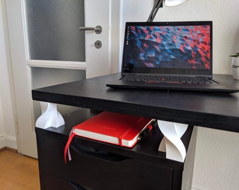 Honeycomb Desk Riser | Hexagonal Desk Riser | Desk Risers | Ikea Desk ...